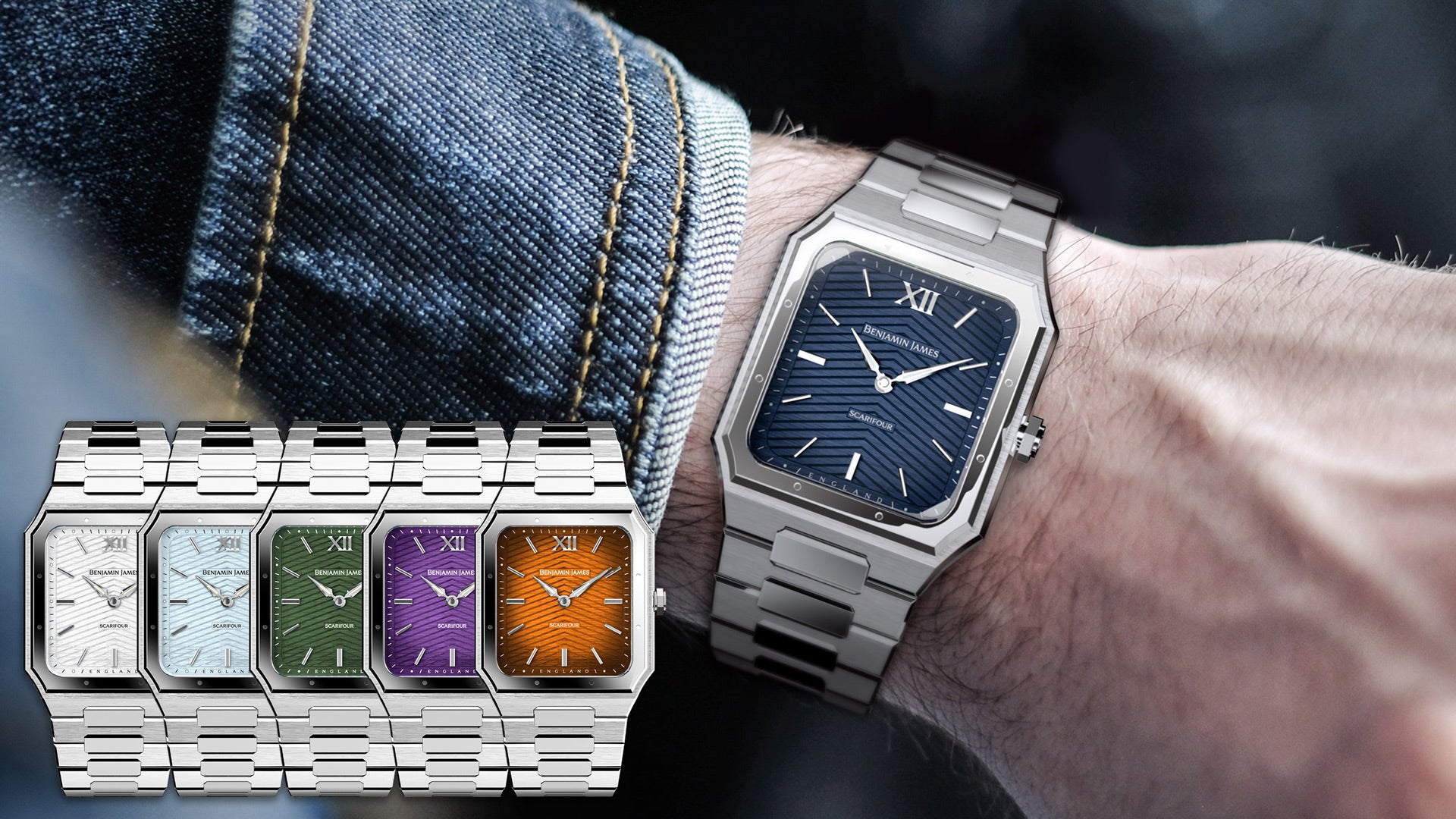 Benjamin James Watches | British Designed & Classically Sized